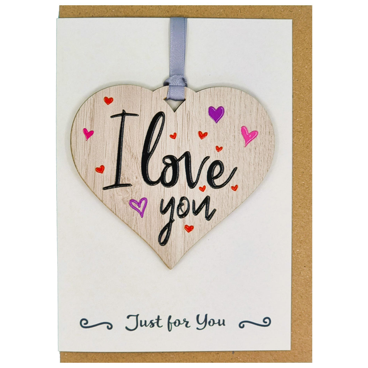 LT Creations - I Love You Card with Gift – Little Thistle Gift Shop