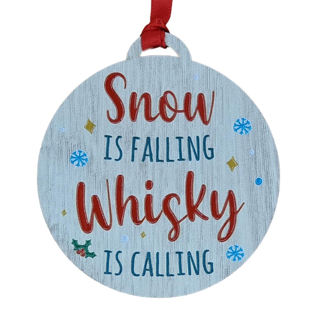 LT Creations Whisky Is Calling Colourful Christmas Hanger New | Little Thistle – Little Thistle ...