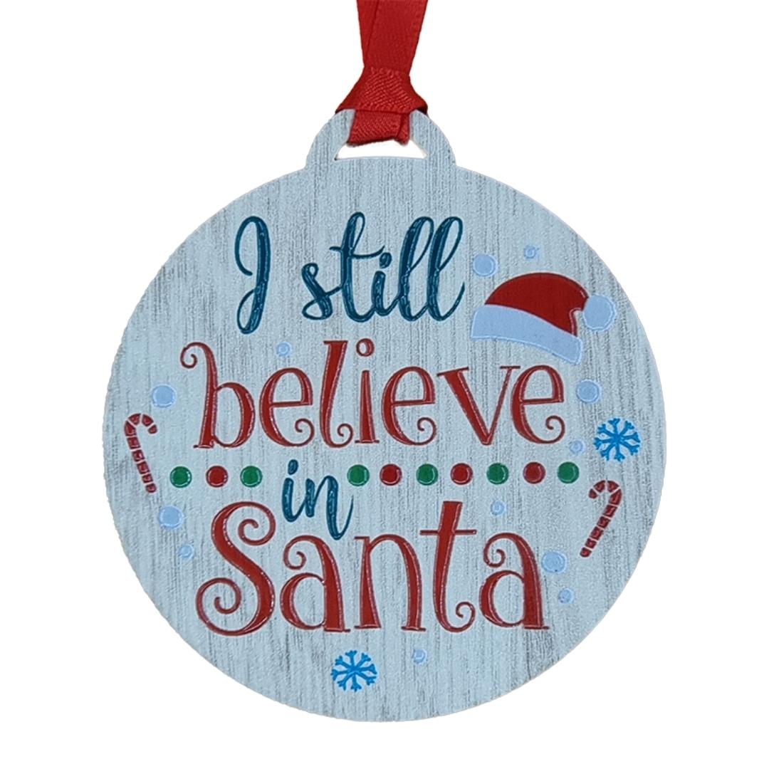LT Creations I Still Believe Colourful Christmas Hanger New | Little Thistle – Little Thistle ...