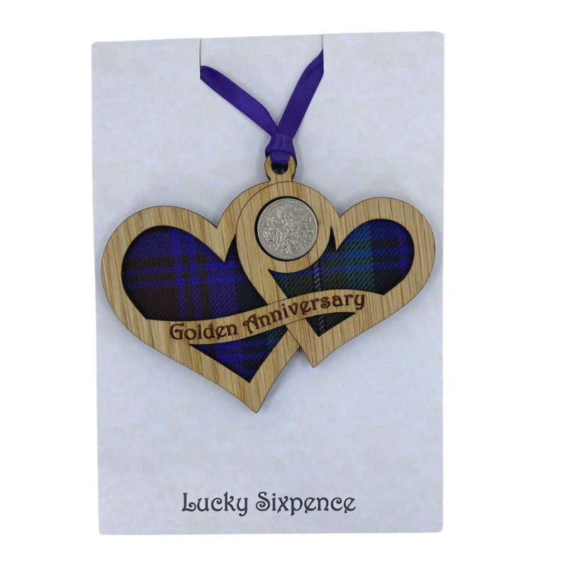 LT creations Golden Anniversary Lucky Sixpence New | Little Thistle ...