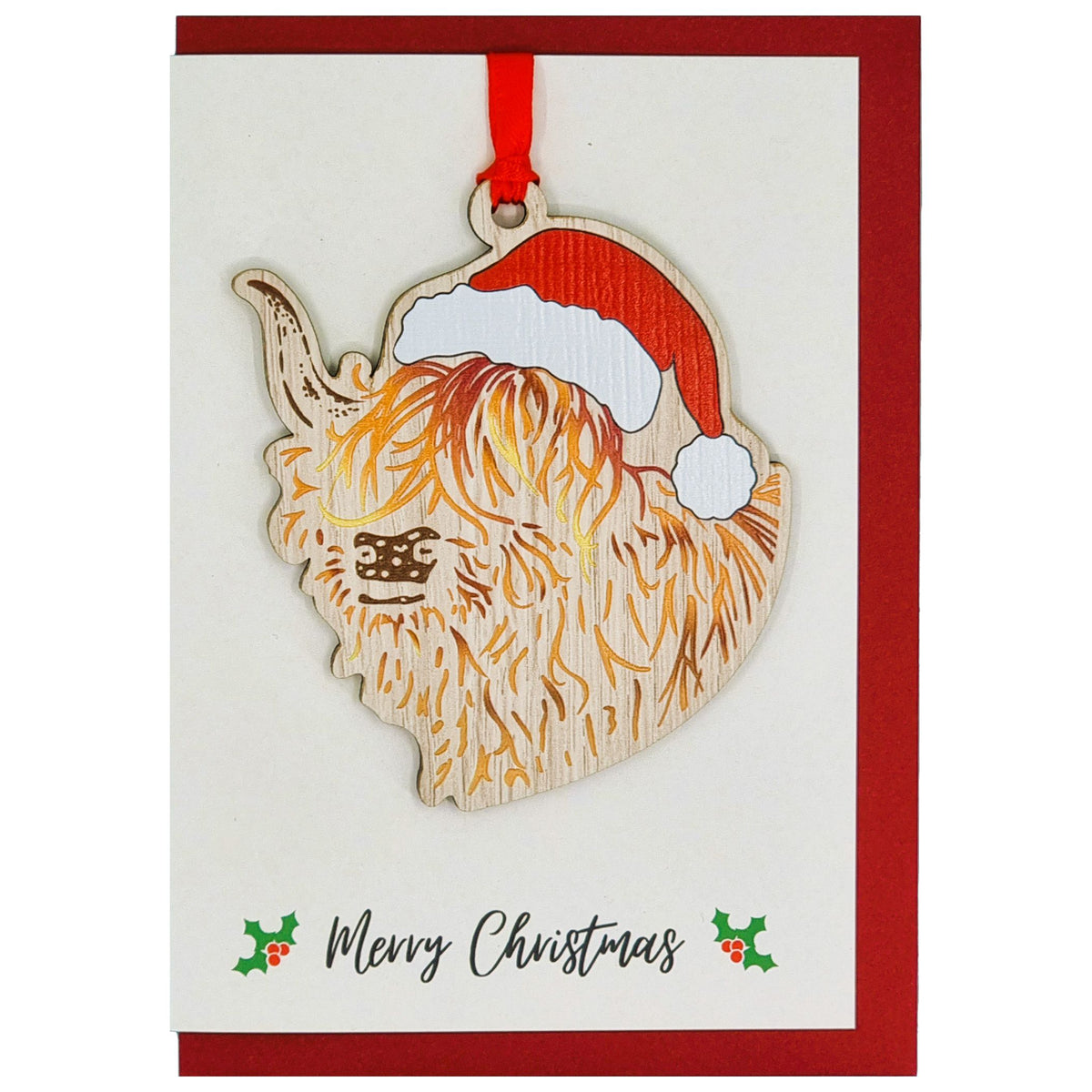 LT Creations - Christmas Coo Card with Gift – Little Thistle Gift Shop