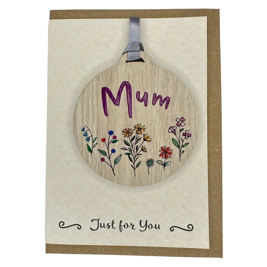 LT Creations - Mum Flowers Card with Gift – Little Thistle Gift Shop