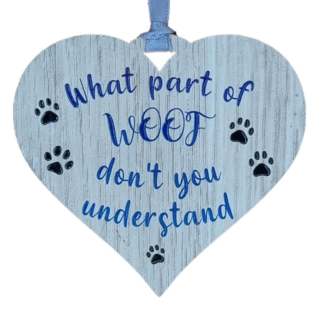 LT creations Woof Hanging Plaque New | Little Thistle – Little Thistle ...