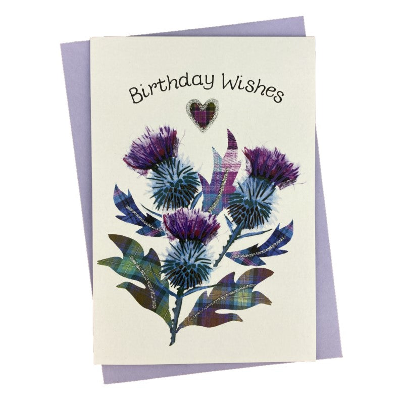 Embroidered Originals Birthday Thistles Card New | Little Thistle ...