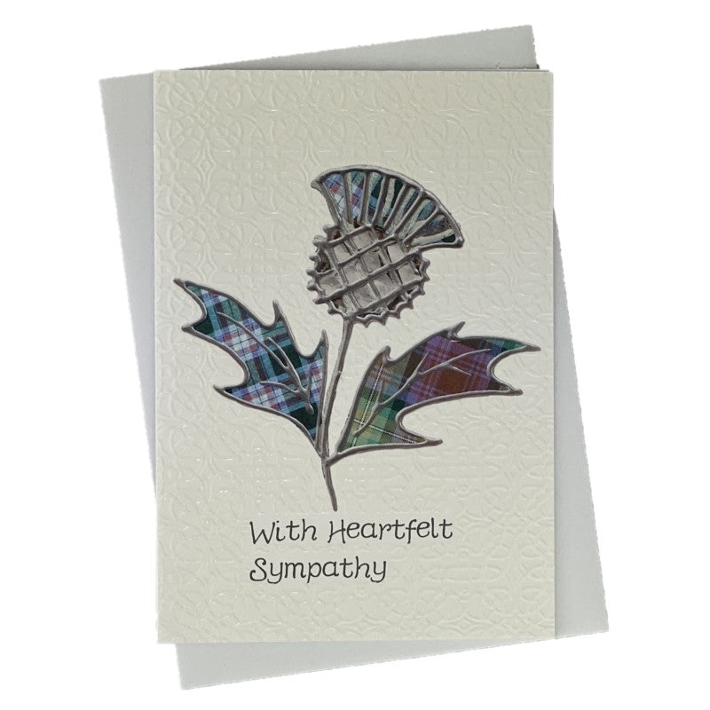 Embroidered Originals Heartfelt Sympathy Card New | Little Thistle ...