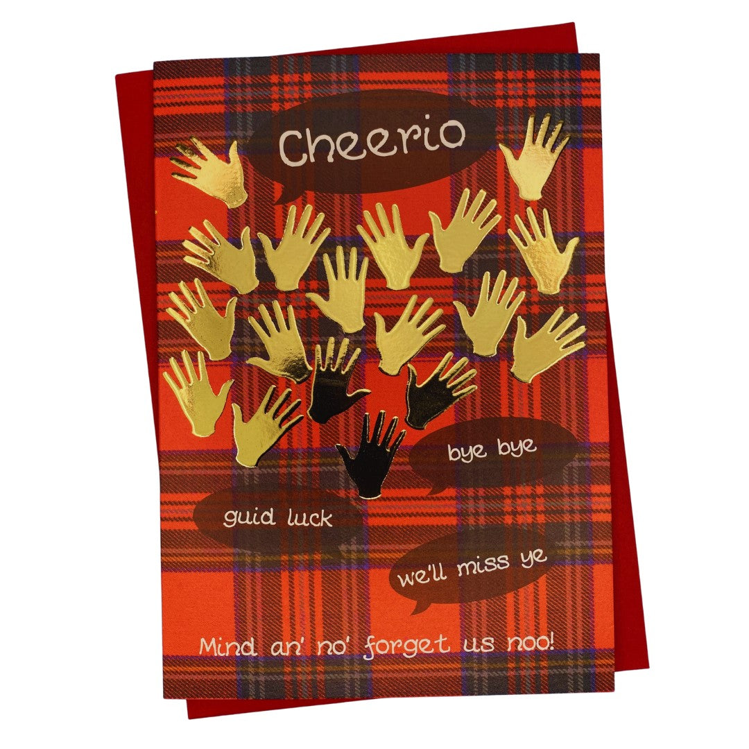 Embroidered Originals Bon Voyage Cheerio Card New | Little Thistle ...